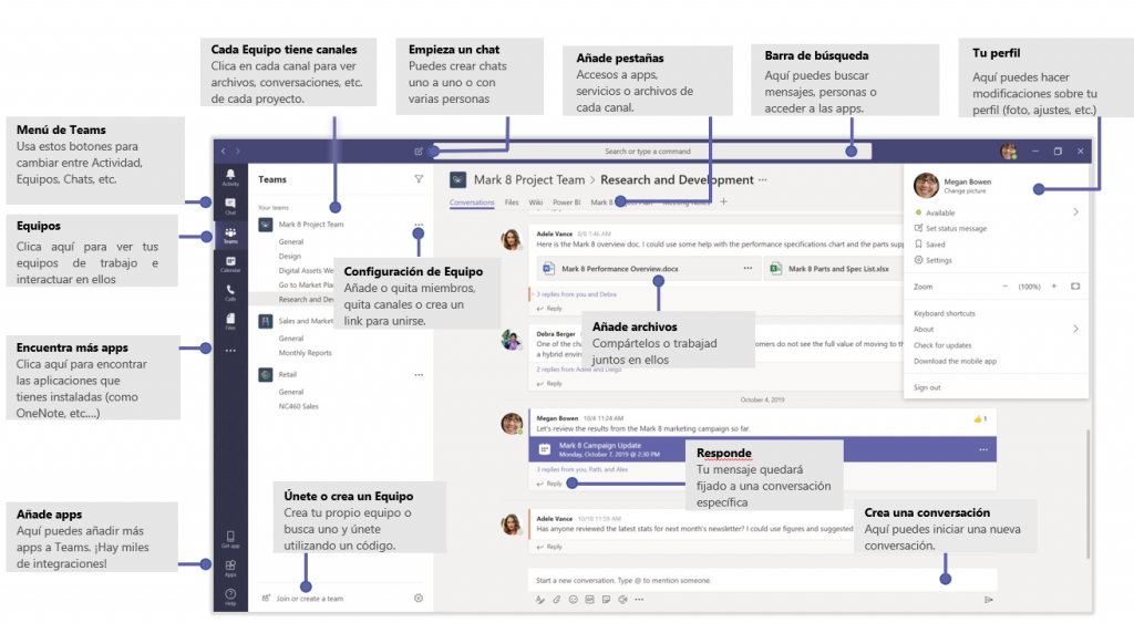 Guía rápida para utilizar Microsoft Teams – Keykumo