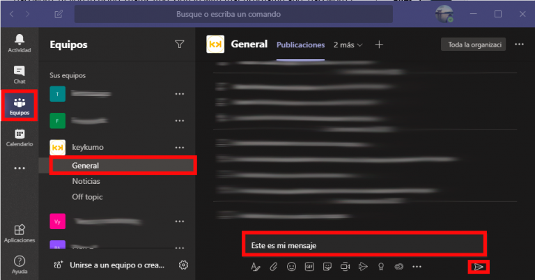 Guía rápida para utilizar Microsoft Teams – Keykumo